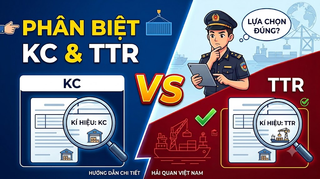 Phân Biệt KC và TTR Trên Tờ Khai Hải Quan - Thư viện Infographic Hải ...